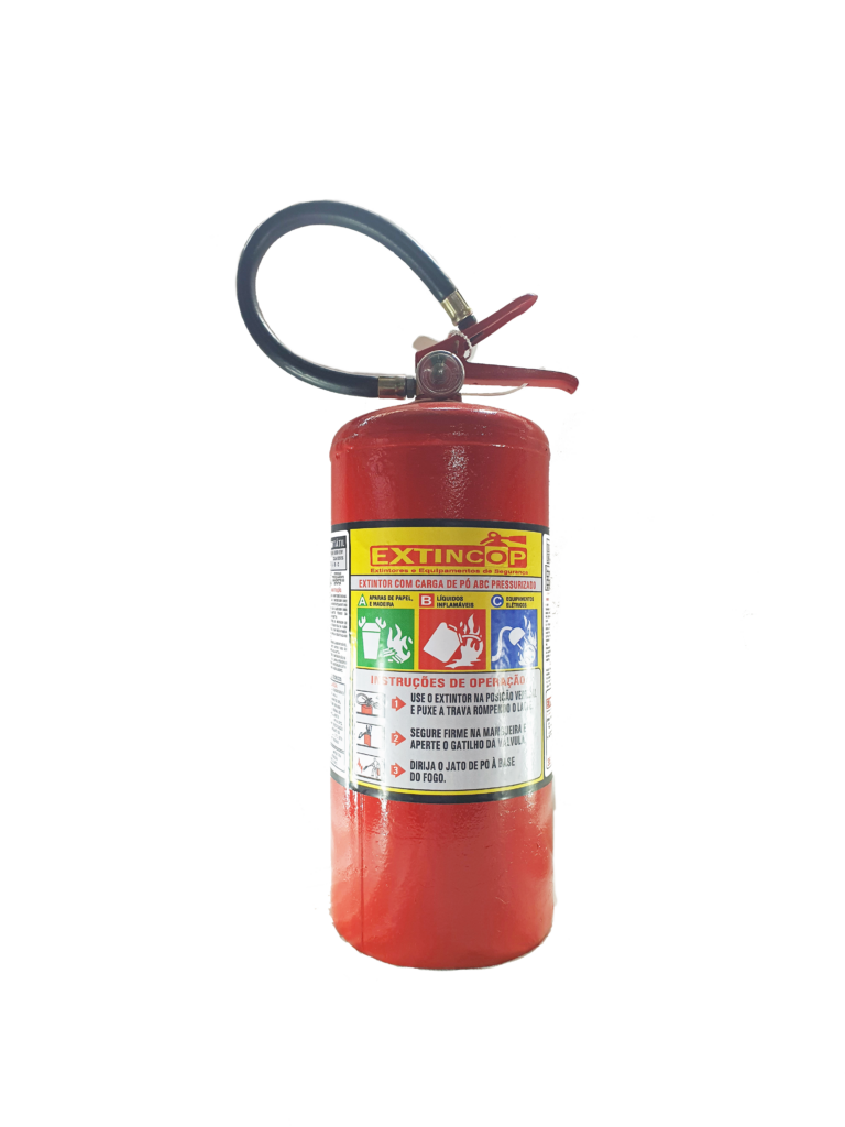EXTINTOR PQS 4 KG ABC – Extincop Extintores – Cornélio Procópio